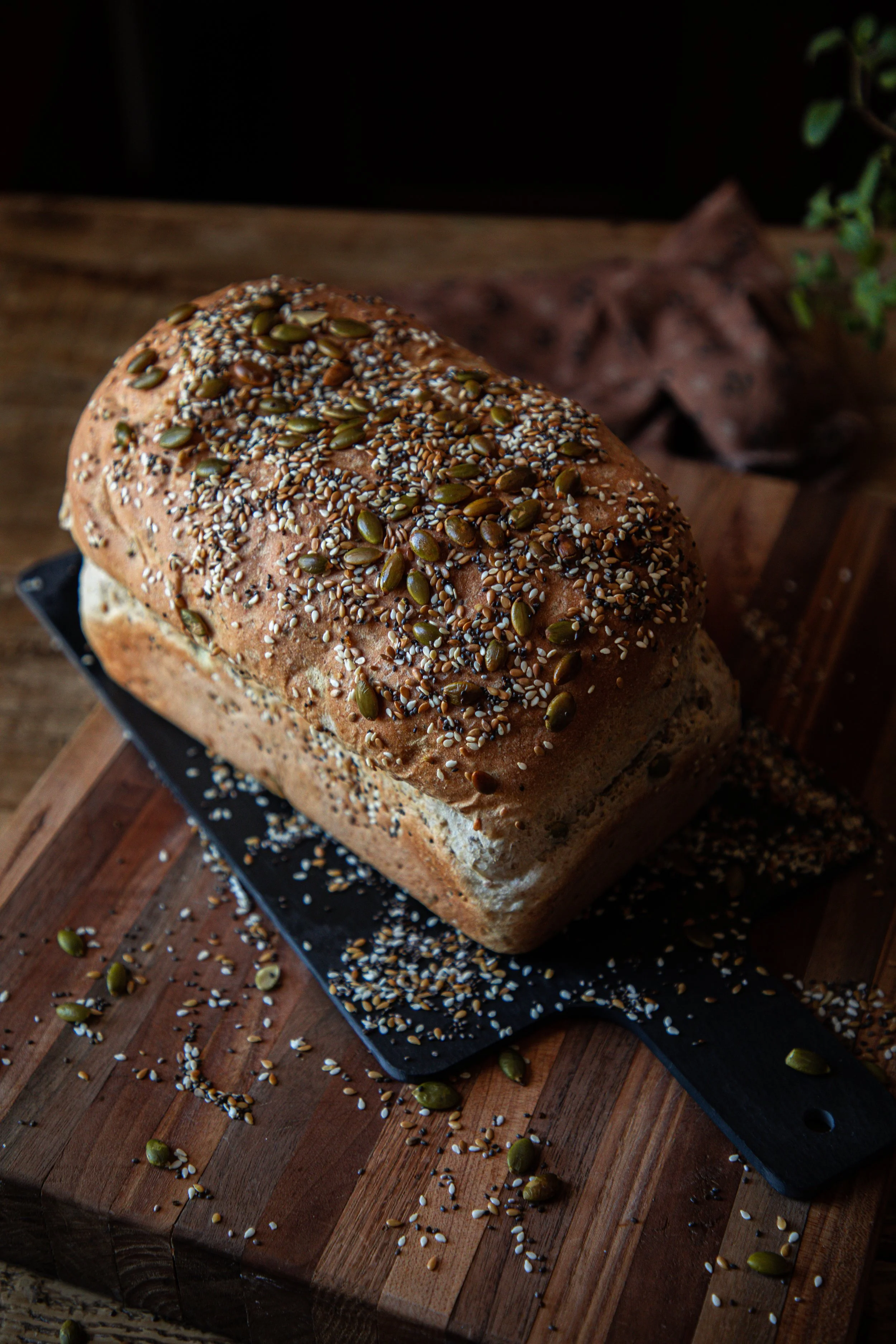 Whole Wheat Seeded Sandwich Bread: Healthy Beginner-Friendly Bread Recipe — Under A Tin Roof