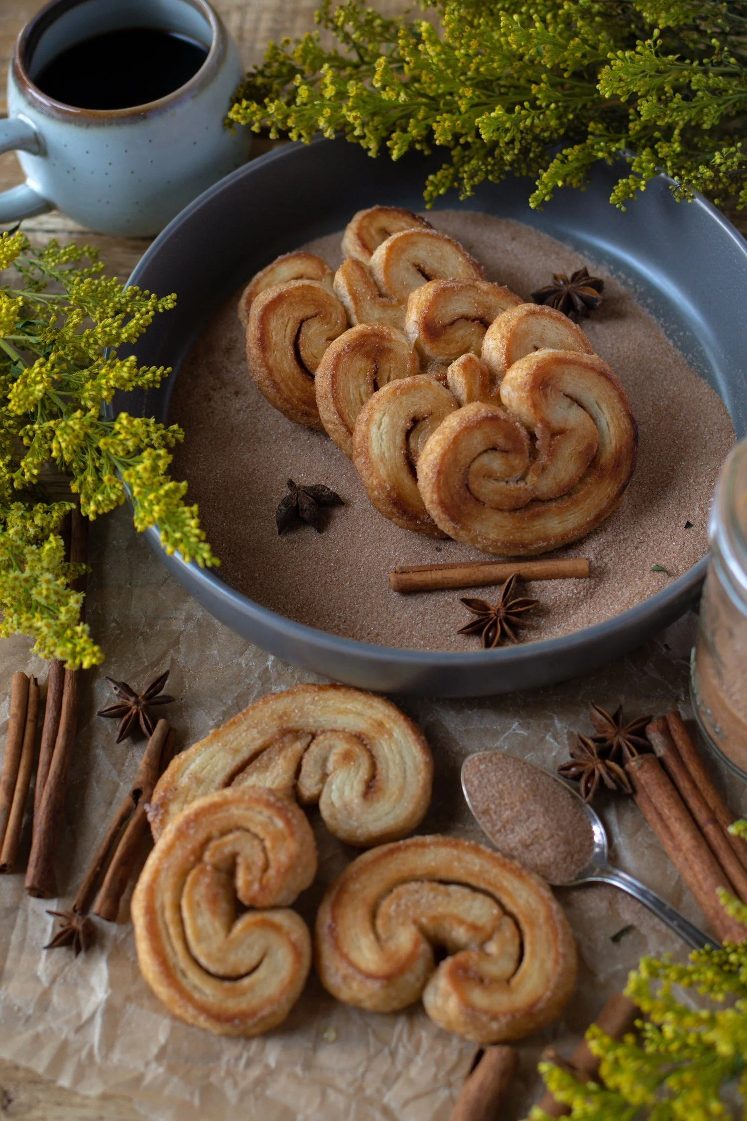Cinnamon Palmiers — Under A Tin Roof