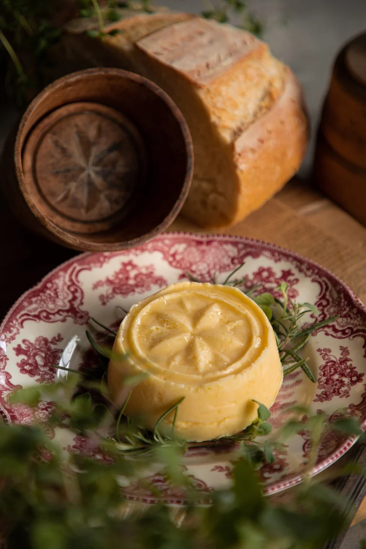 How to Make & Mold Fresh Butter — Under A Tin Roof