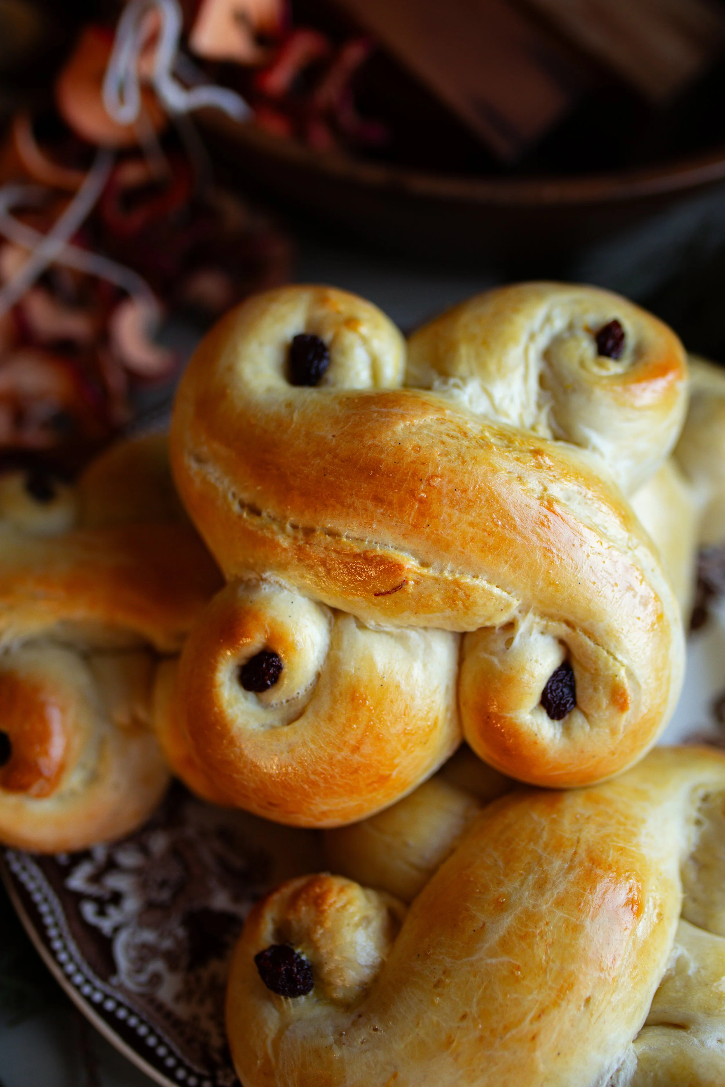 St. Lucia Buns from Kirsten’s World: American Girl Recipes | Festive ...