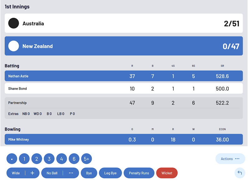 PlayHQ - E-Scoring Instructions — Heidelberg Cricket Club