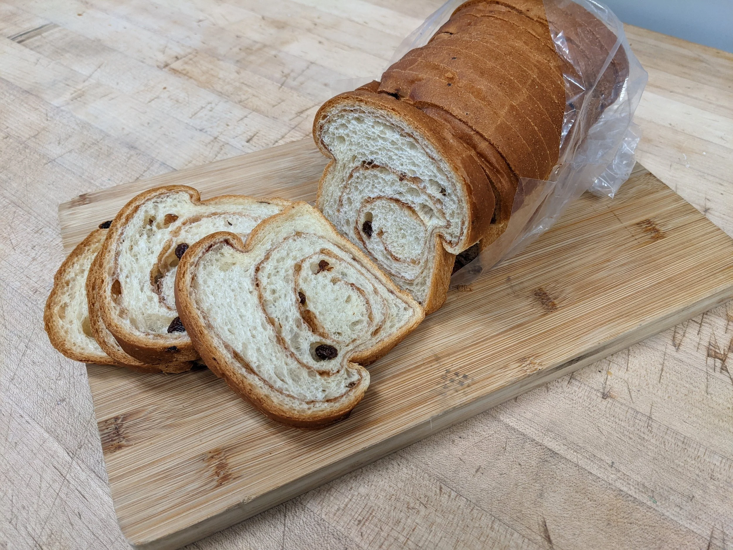 Cinnamon Raisin - SLICED! — Strong Arm Baking Co.