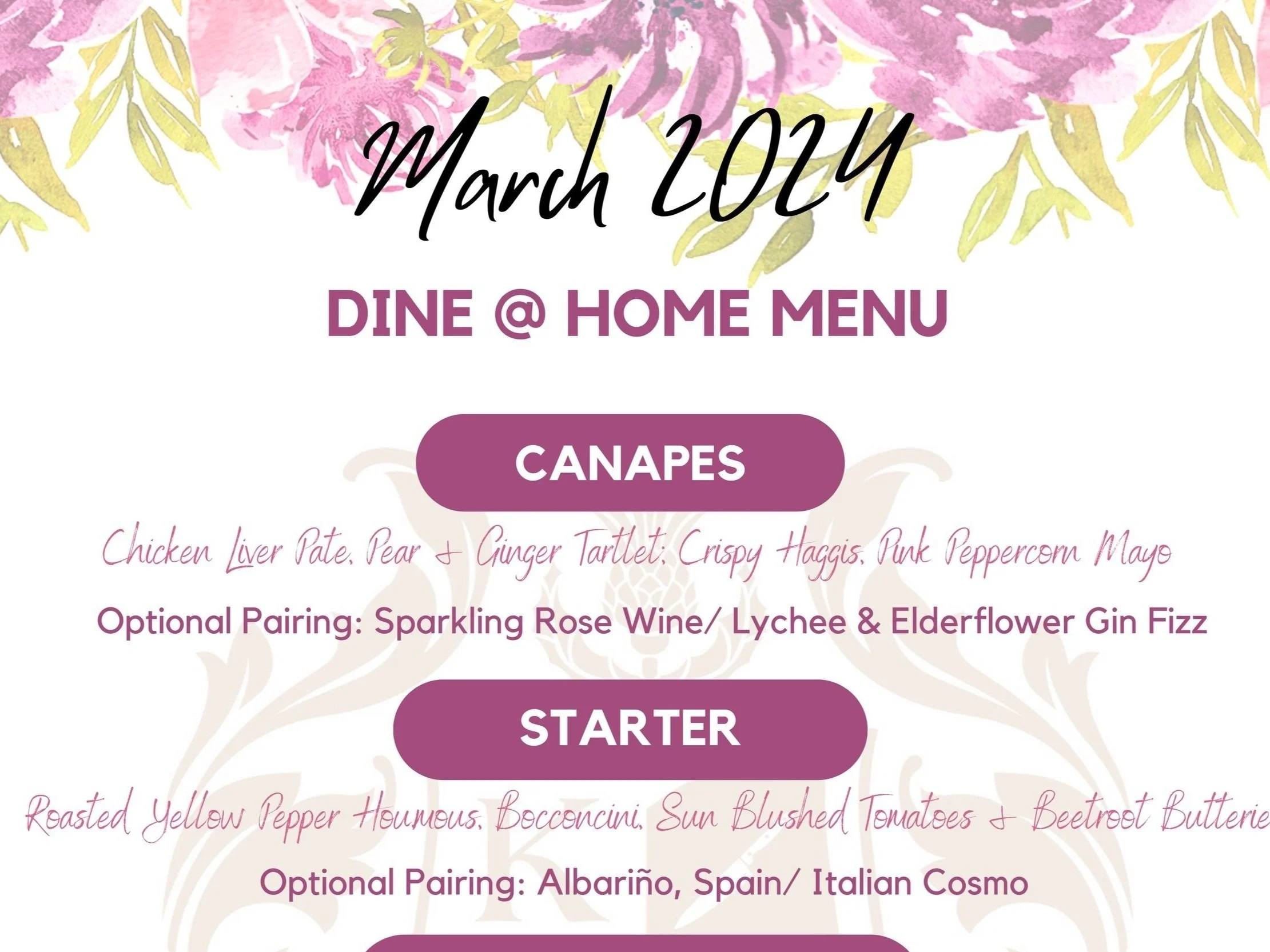 Dine At Home, by Kilted Chef Craig