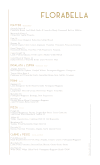 DINNER — FLORABELLA