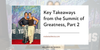 Key Takeaways from the Summit of Greatness Part 2 — Melanie Shmois