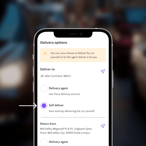 Arranging deliveries — TREVO Host Community