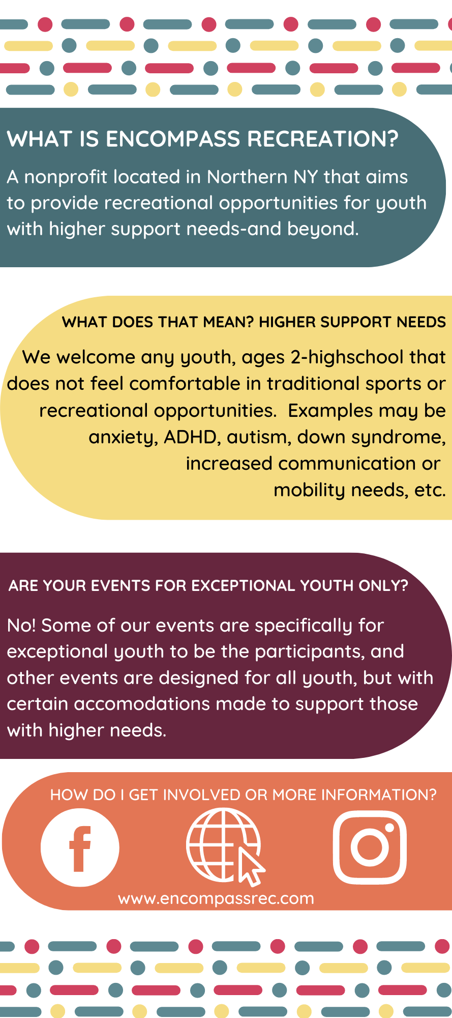 Inclusive Sports and Recreation — Encompass Recreation: Inclusive Recreation in Northern NY