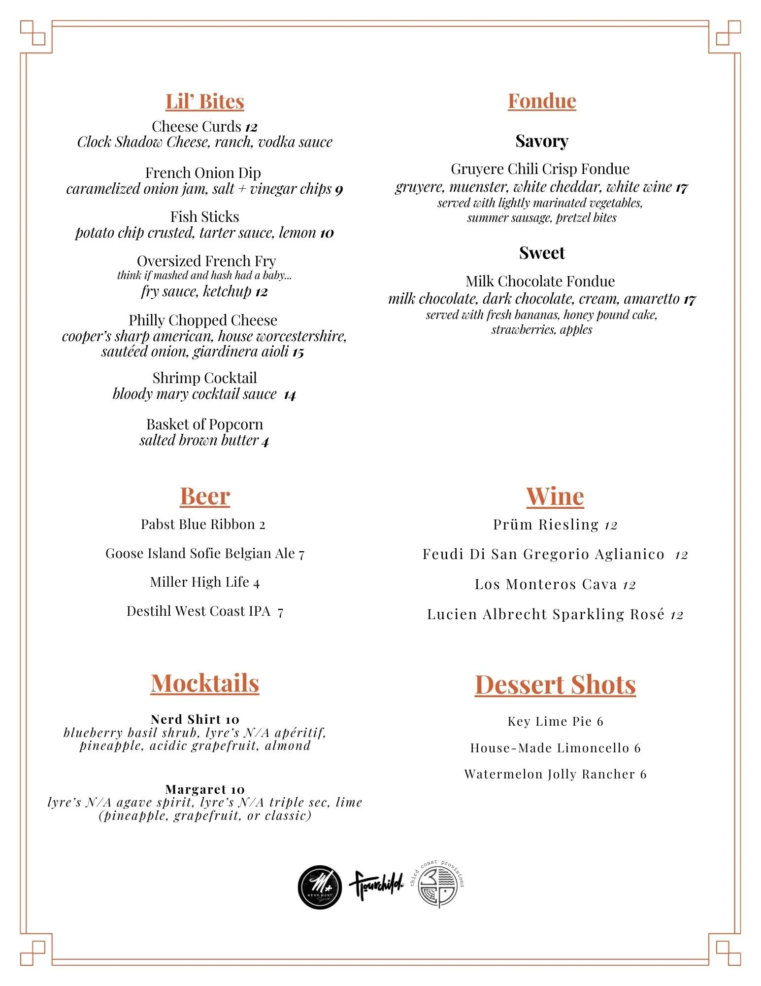 General 1 — Third Coast Provisions