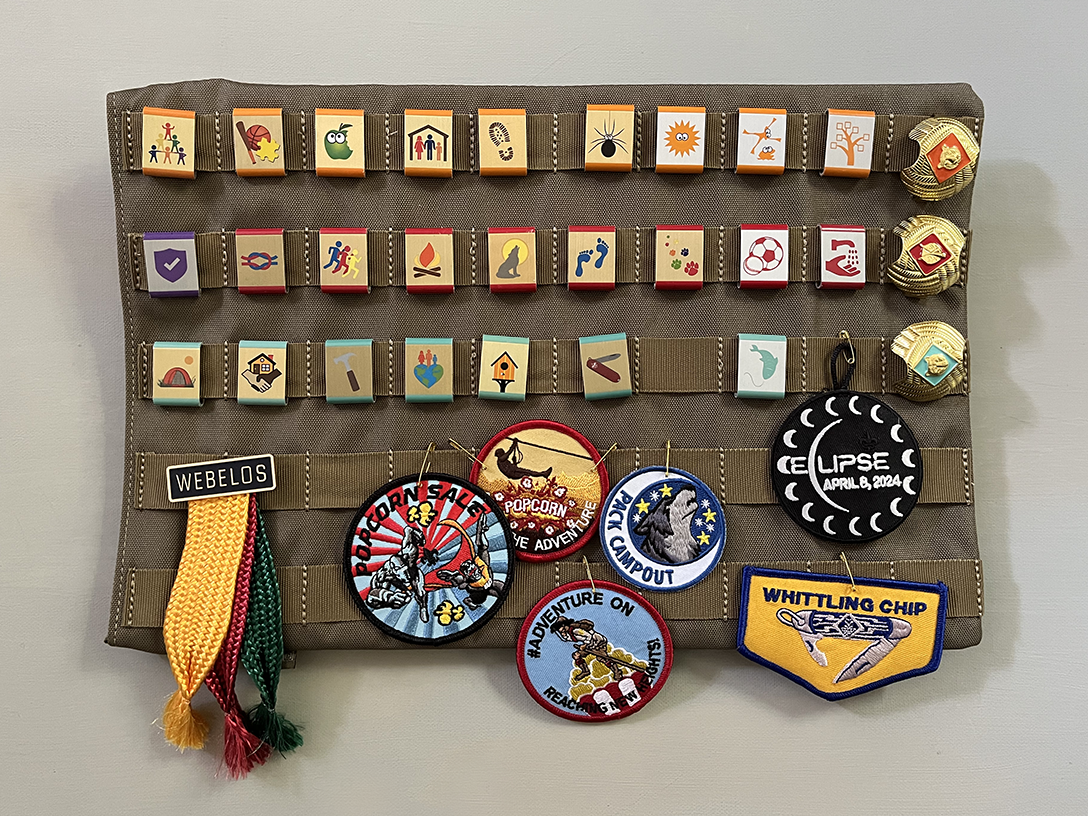 How to Display: Cub Scout Belt Loops — Paso Robles Scouts