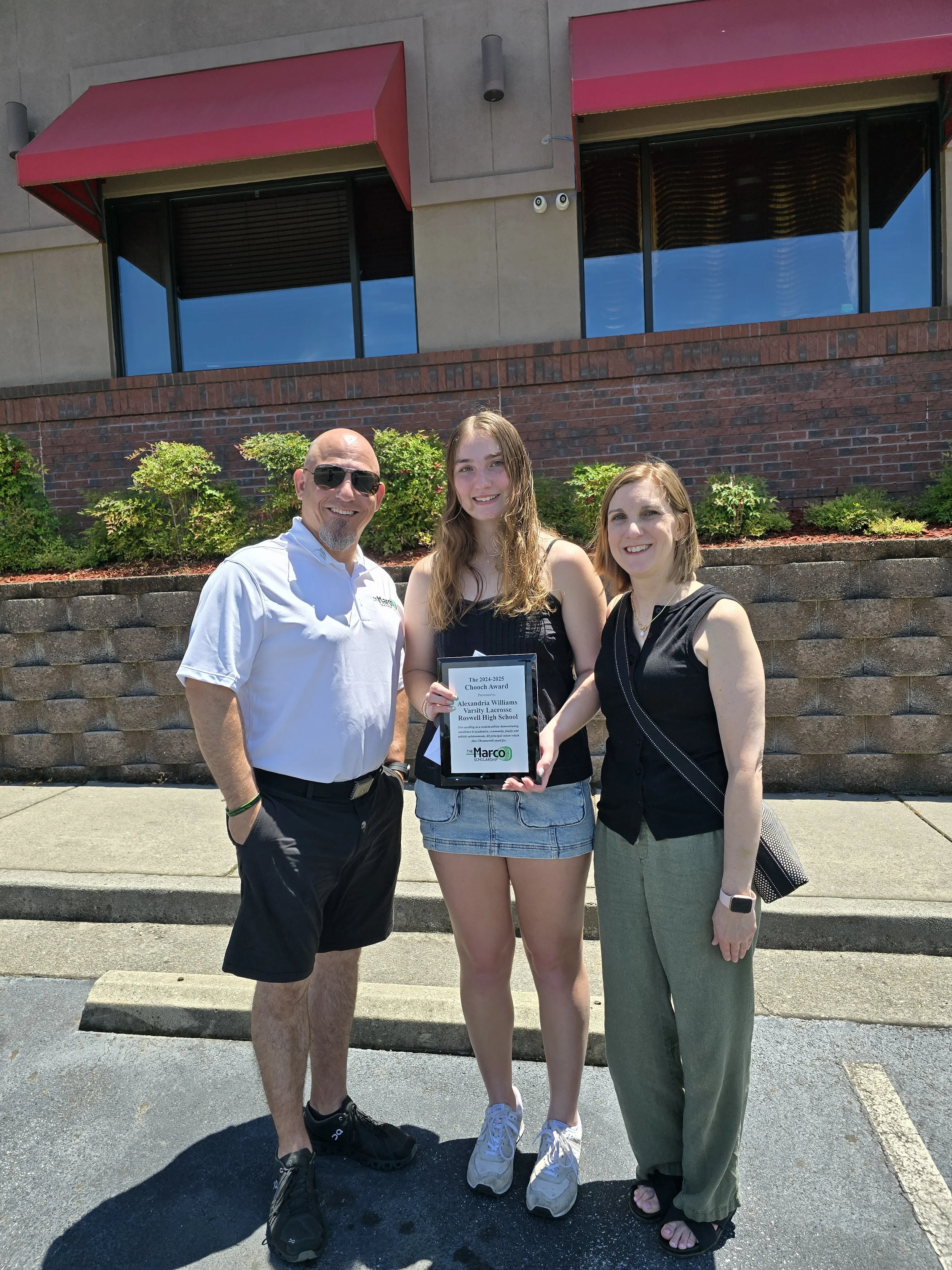2025 Girls Chooch Award: Alexandria Williams — The Marco Scholarship