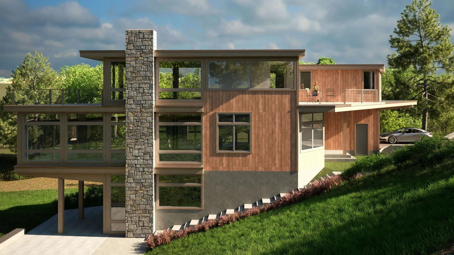 The Ridge House — S. A. Architecture