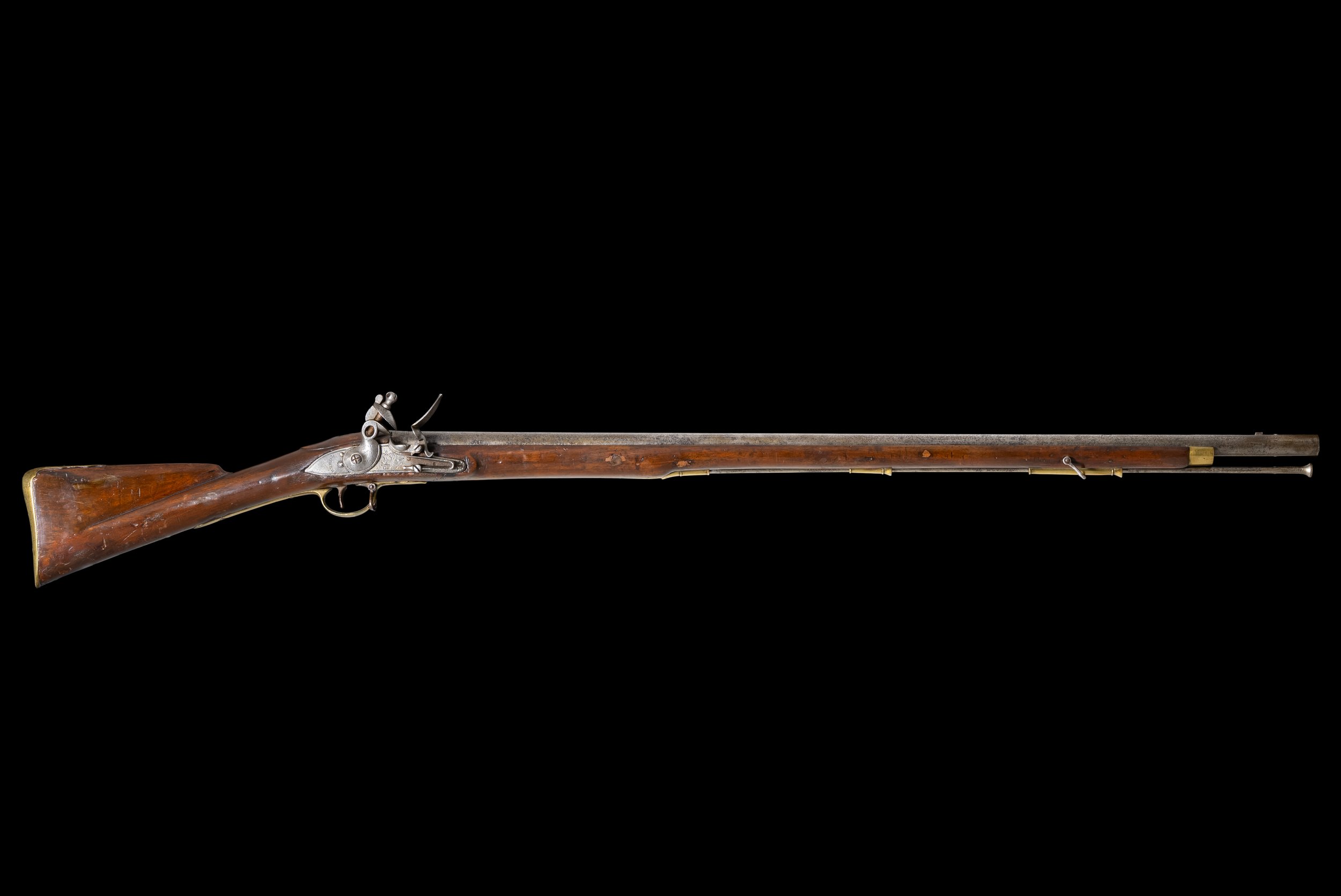62ND REGIMENT OF FOOT FLINTLOCK INDIA PATTERN BROWN BESS MUSKET — M ...