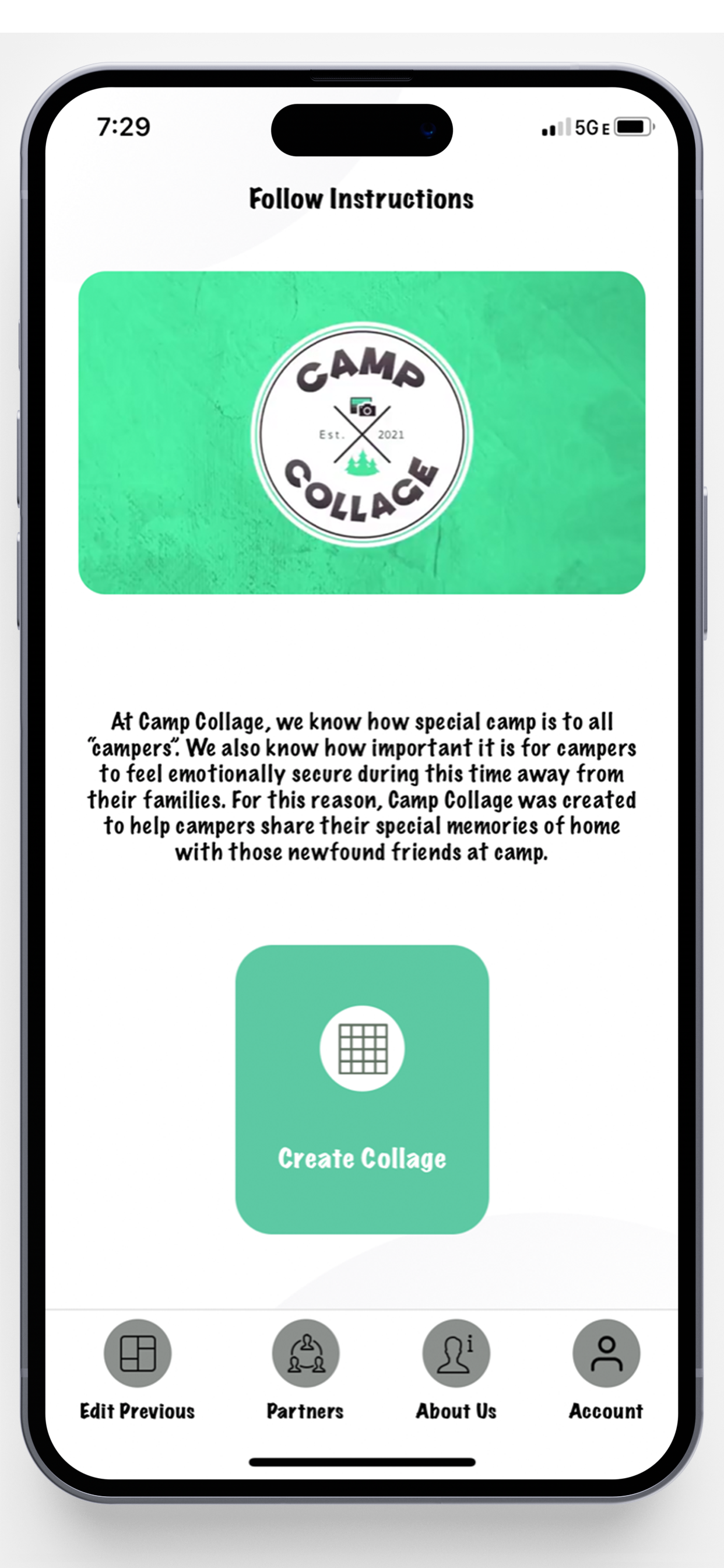 About Us — Camp Collage