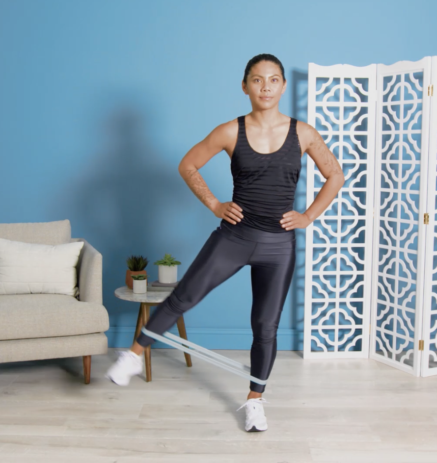 resistance band workouts — Audrey Kalman