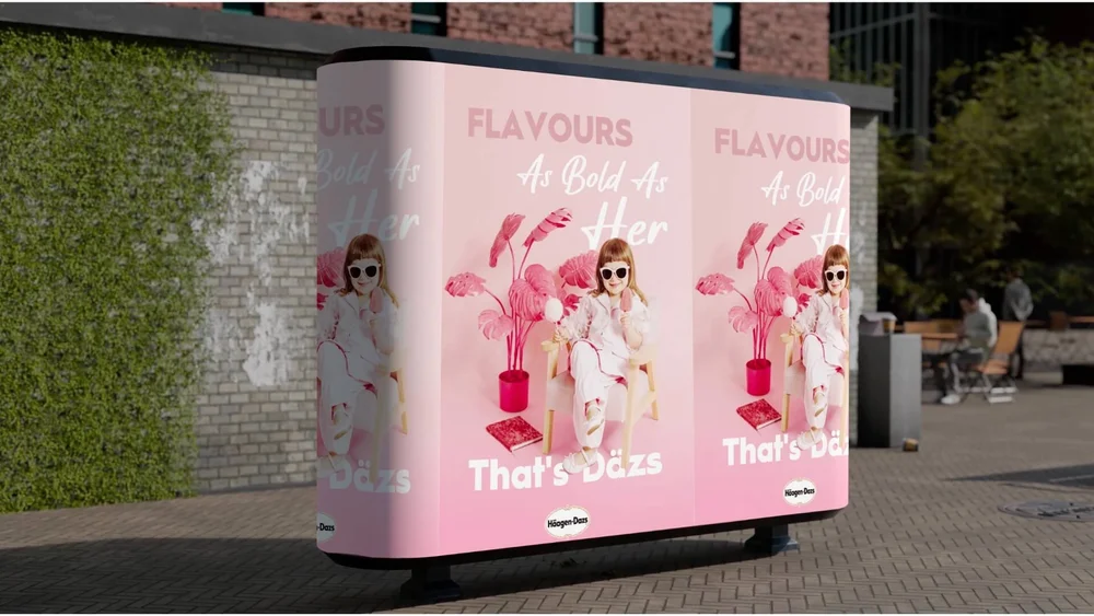 Photography OOH Billboard Ads for Haagen Daz Ice Cream — Capture the ...
