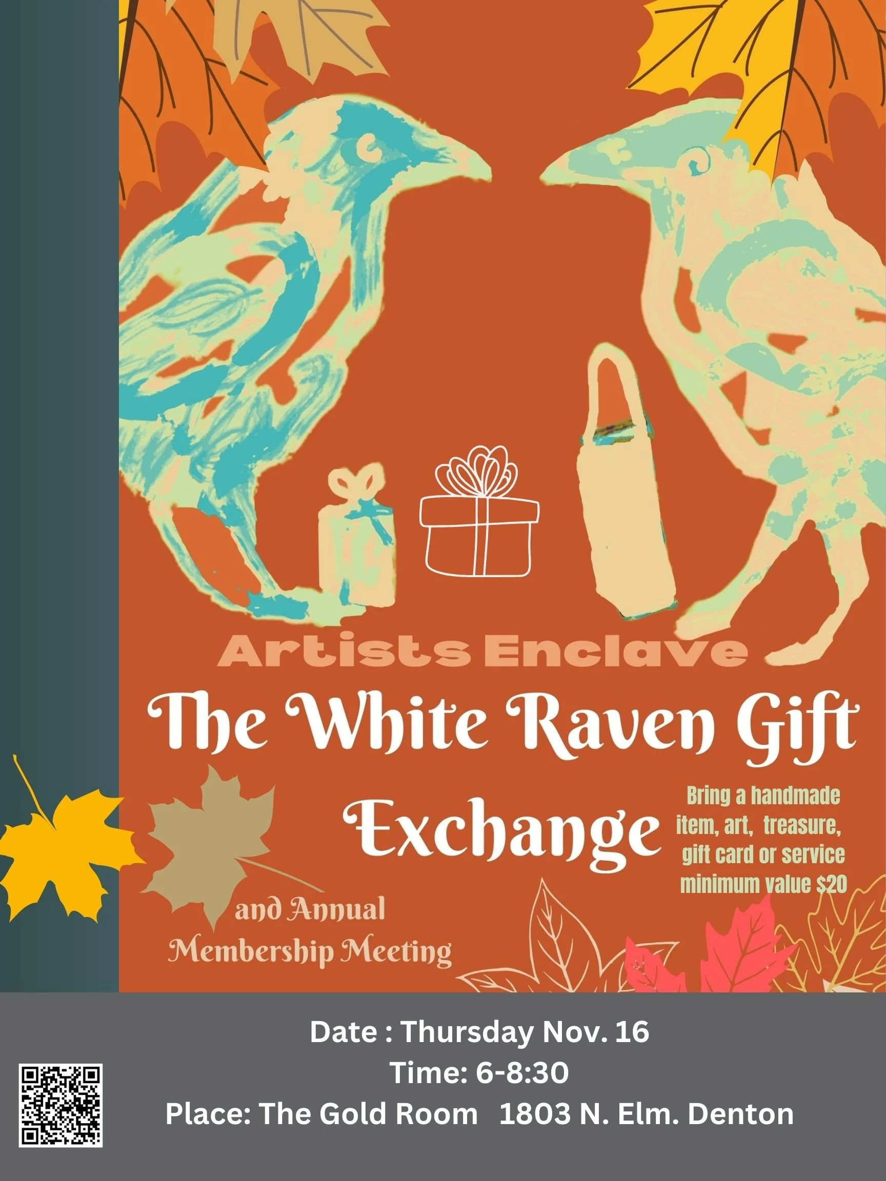 Upcoming AE Events — Artists enclave