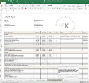Our Favourite Event Planning Templates — Event Kit | Award-Winning ...
