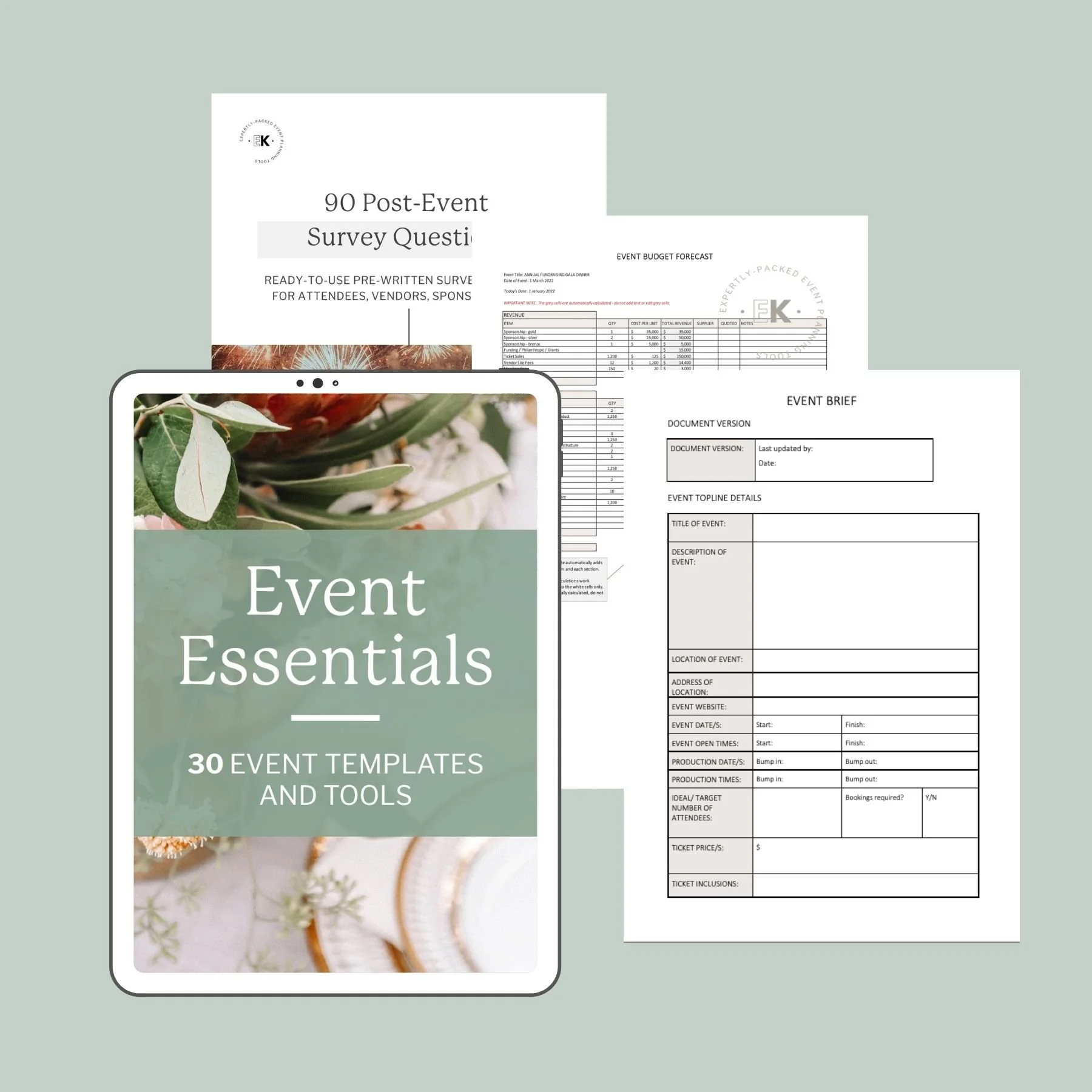 Event Planning Essentials Kit — Event Kit | Award-Winning Event Agency