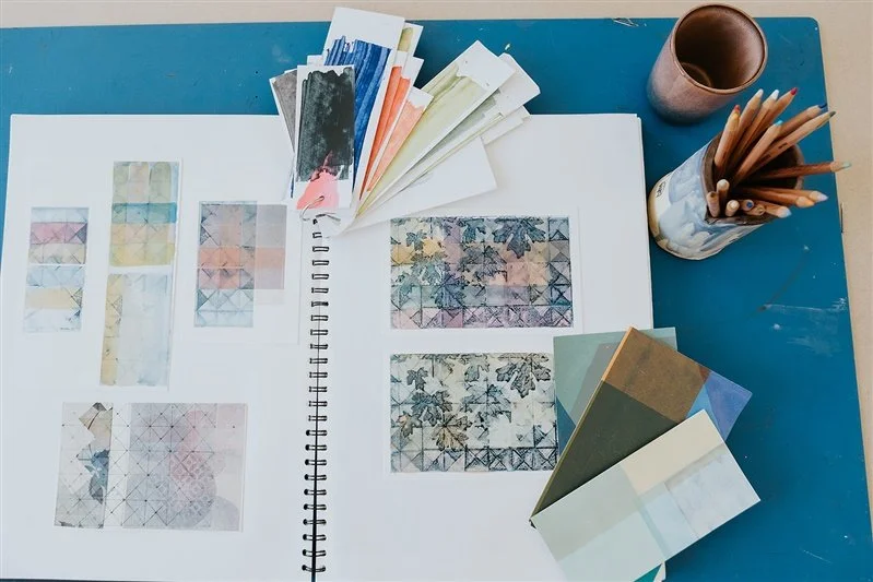 Kate Watkins | Artist & Printmaker | Original geometric & abstract prints