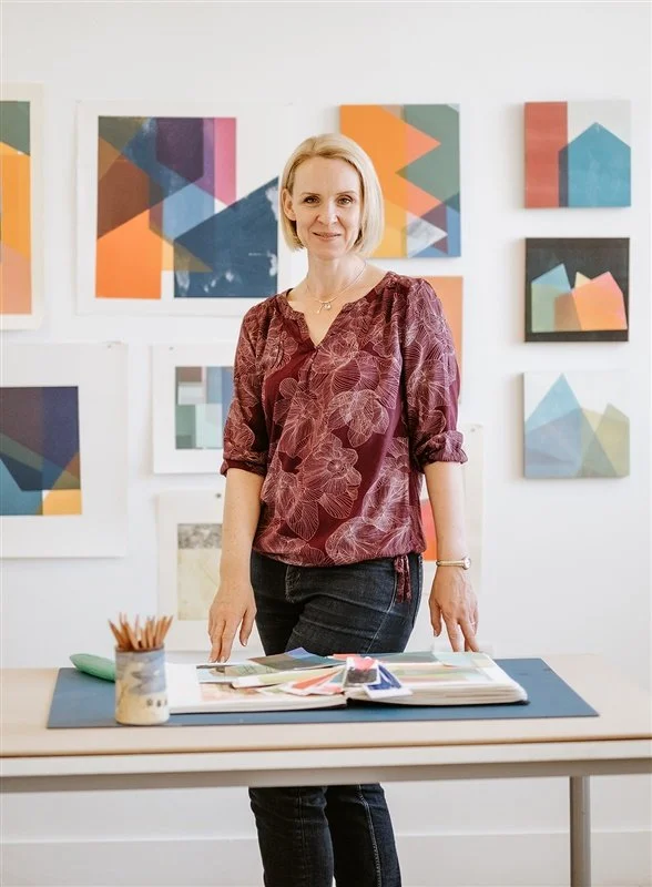 Kate Watkins | Artist & Printmaker | Original geometric & abstract prints