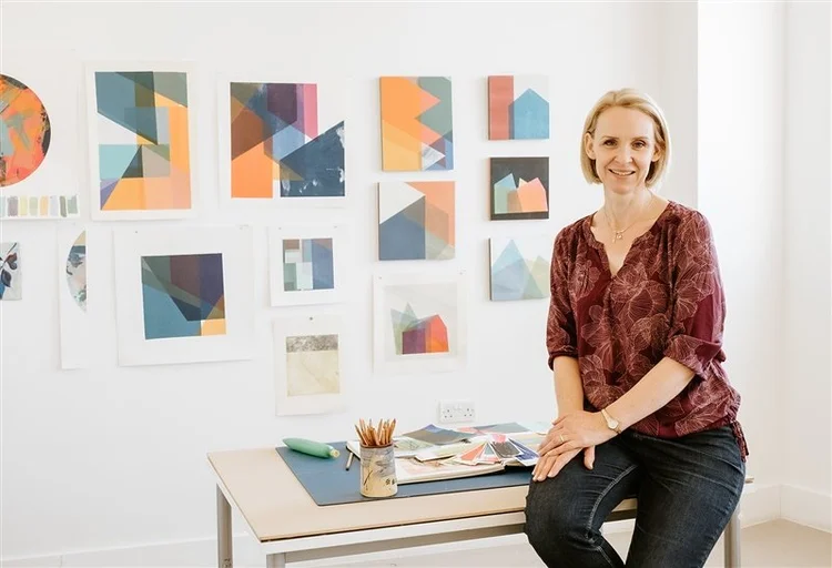 Kate Watkins | Artist & Printmaker | Original geometric & abstract prints