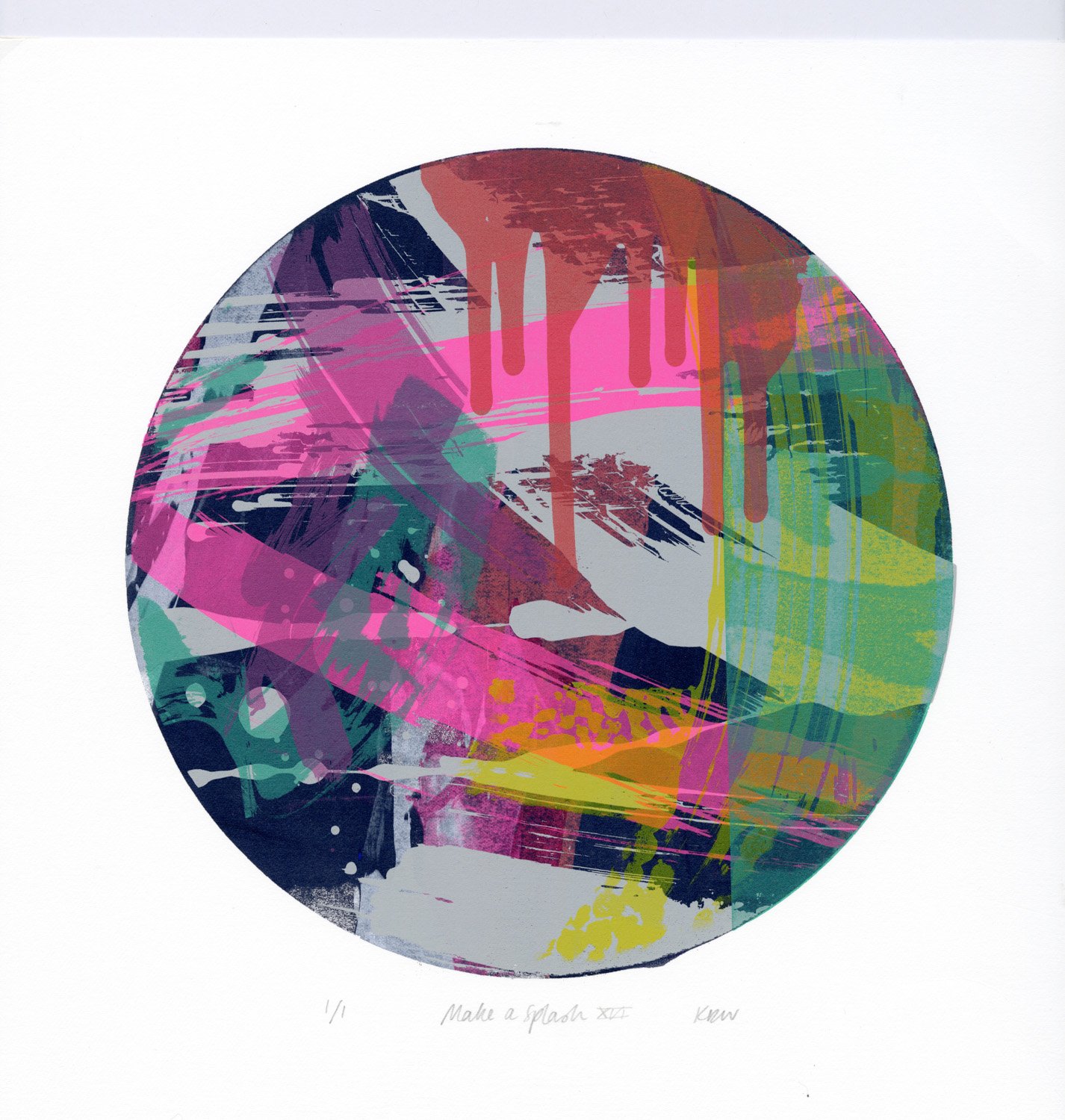 Circle prints — Kate Watkins | Artist & Printmaker