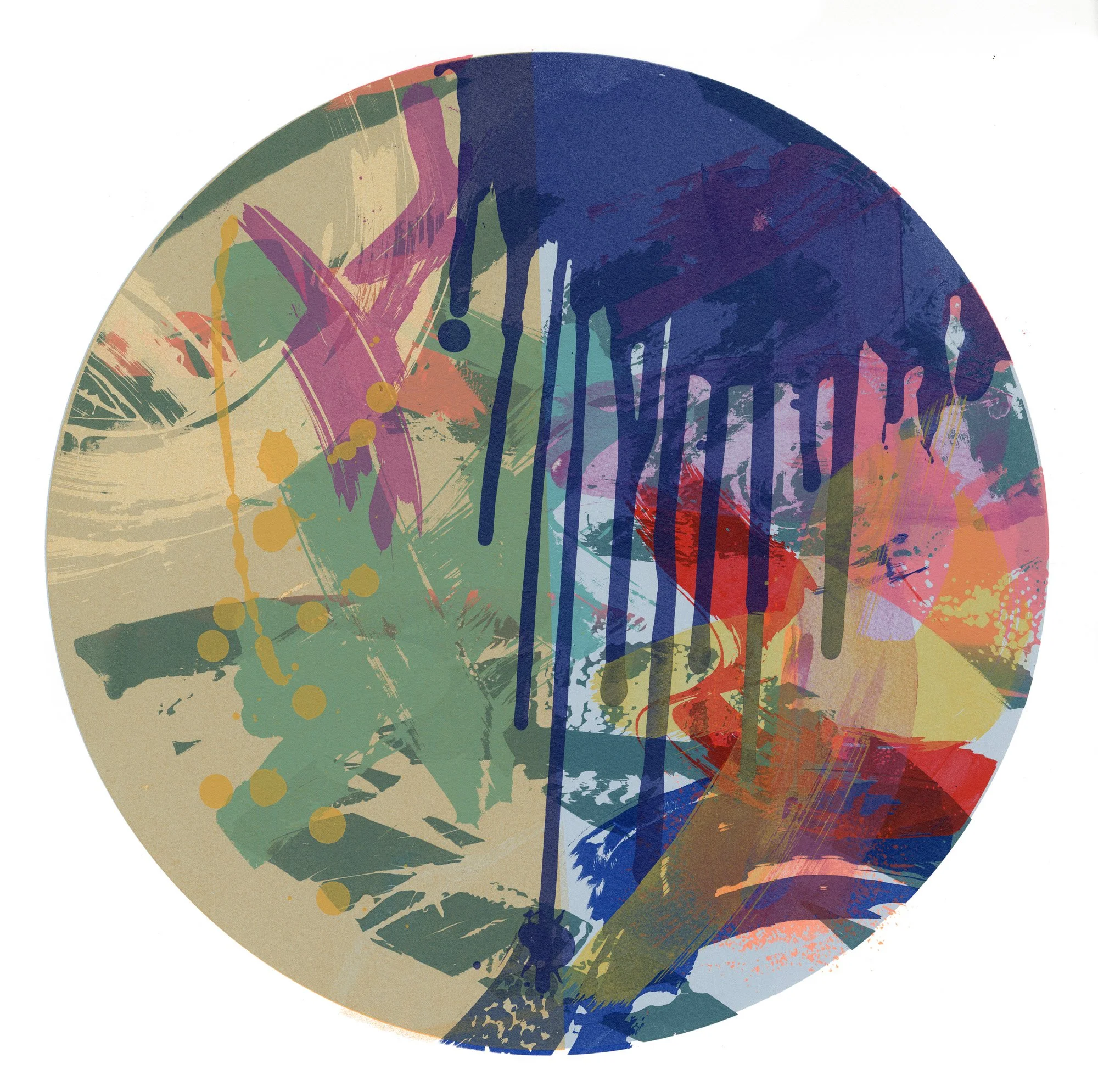 Circle prints — Kate Watkins | Artist & Printmaker