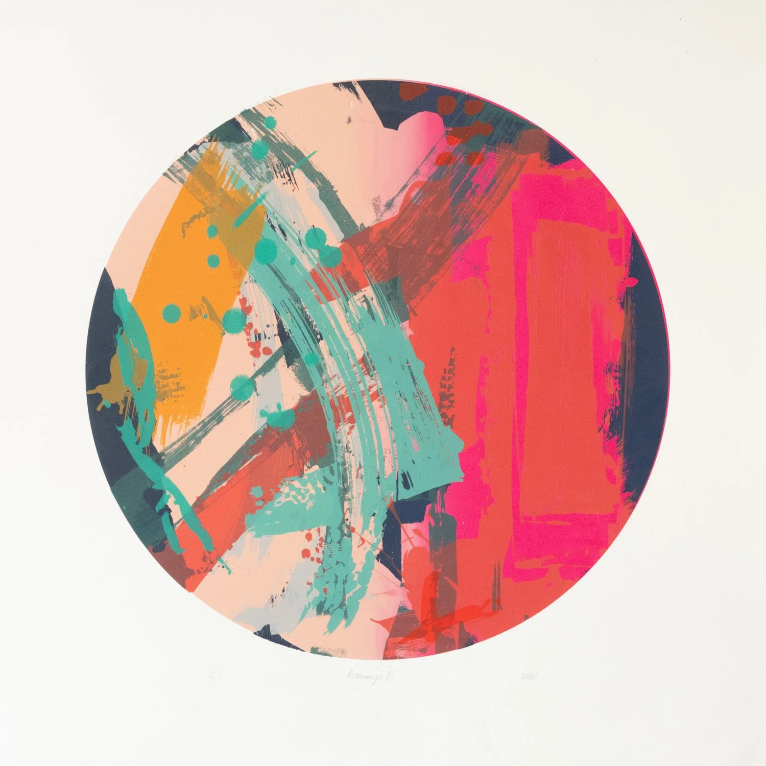 Circle prints — Kate Watkins | Artist & Printmaker