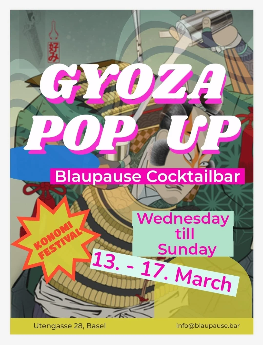 General 1 — Blaupause Bar