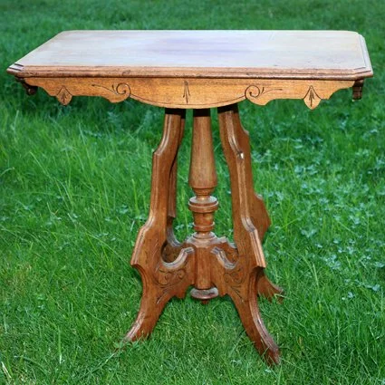 Madeline-Small Decorative Wood Table — BARNSWALLOW
