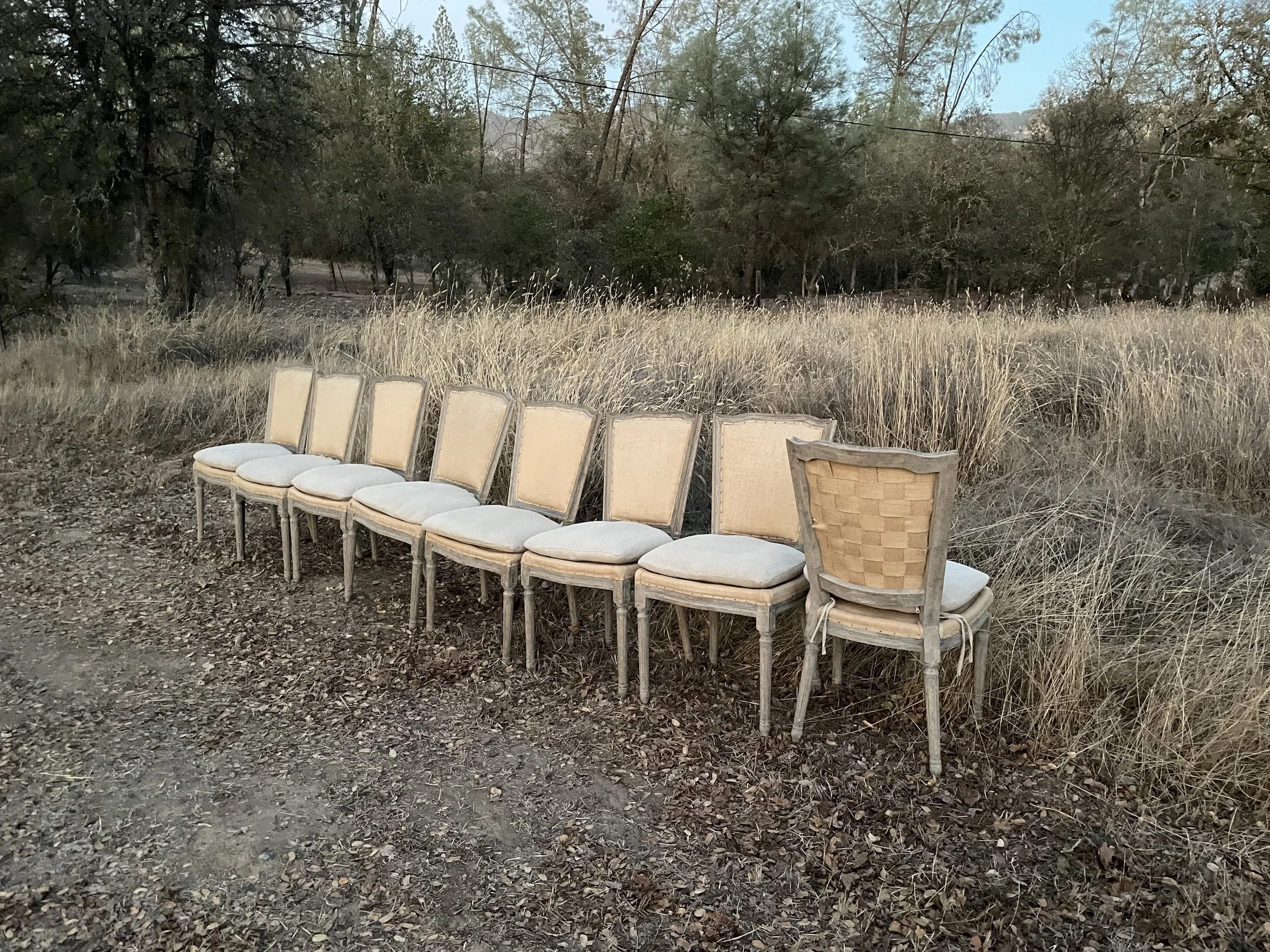 Josephine Woven Back Dining Chair — BARNSWALLOW