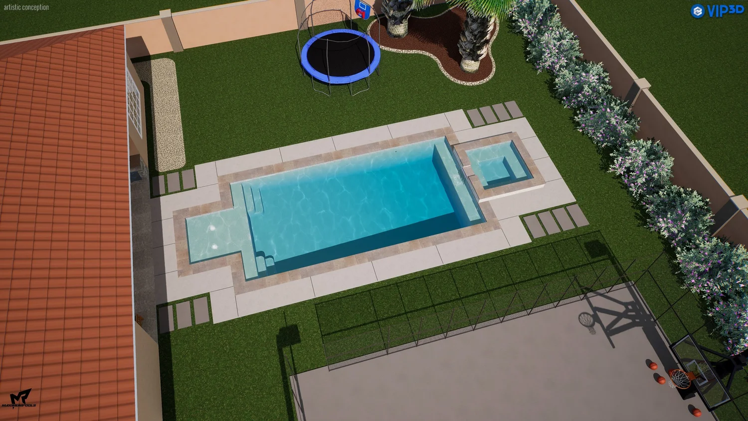 Pool Designs — Maximum Pools and Spas