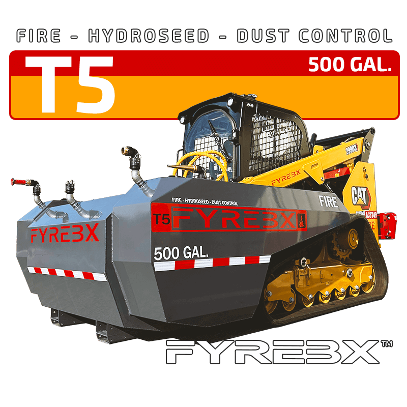FYREBX T5 Skid Steer Forestry Attachments | FYREBX