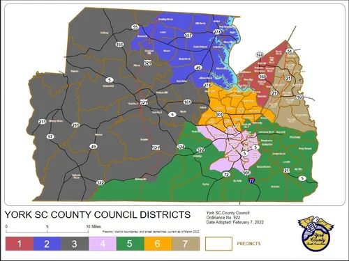 York County Political Maps — YCDP: York County SC Democratic Party