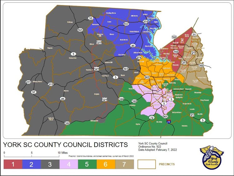 York County Political Maps — YCDP: York County SC Democratic Party