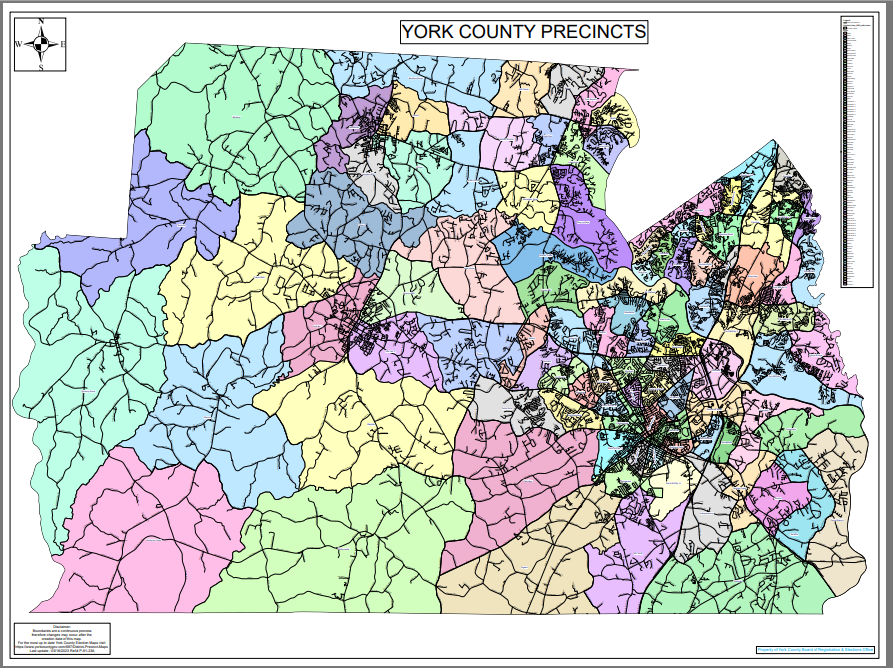 York County Political Maps — YCDP: York County SC Democratic Party