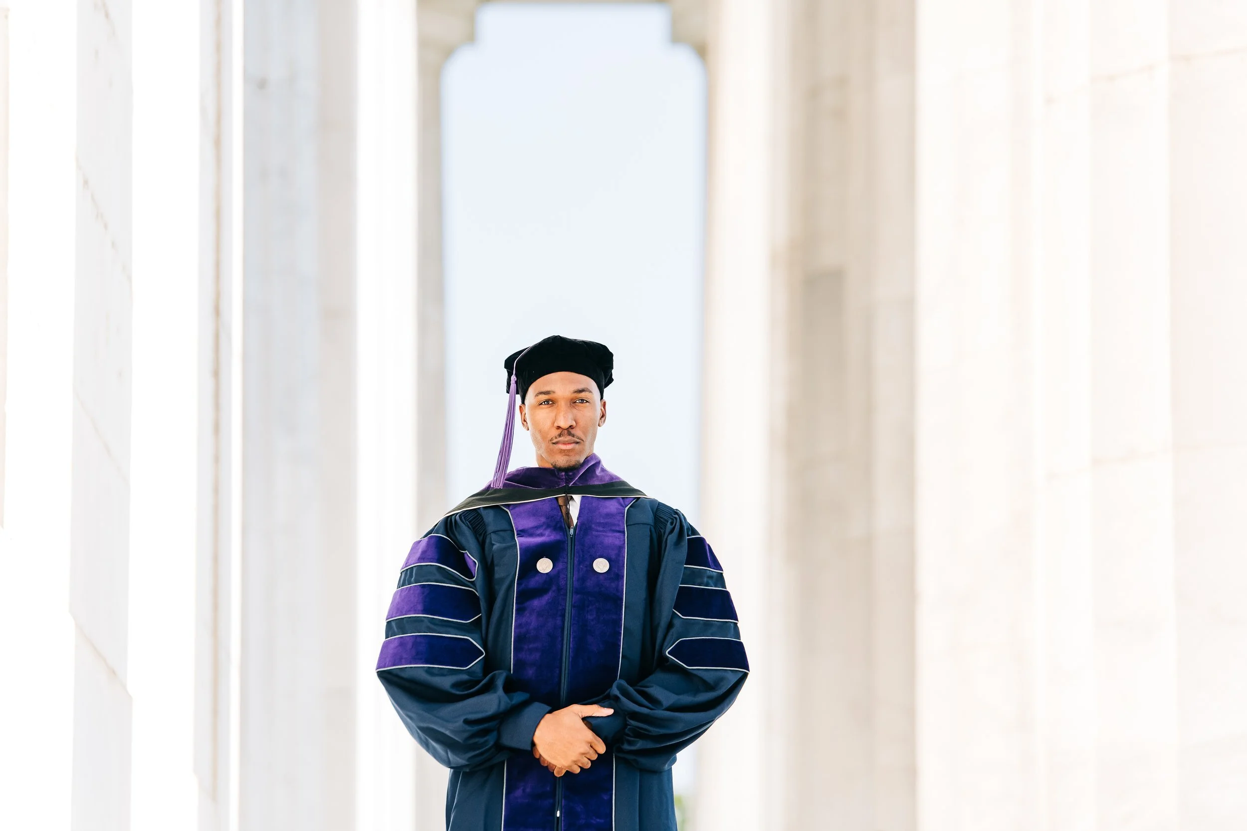 Georgetown graduation portraits in Washington DC — Dcorzo Photography