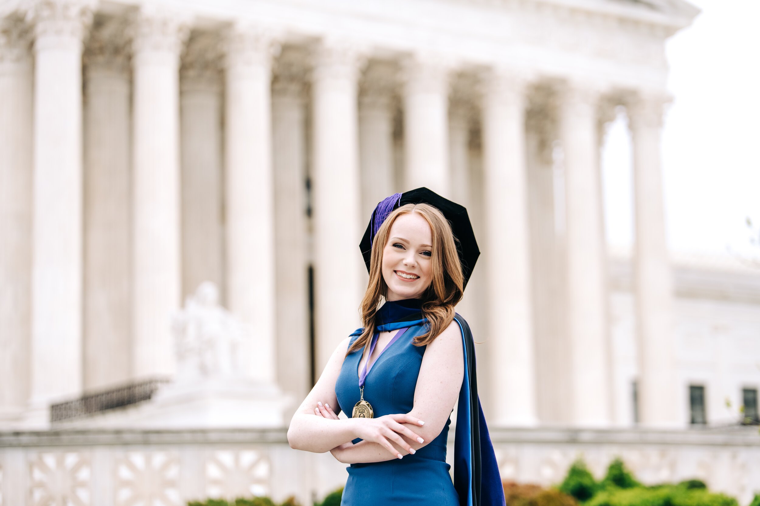 University Graduate Portraits in Washington DC — Dcorzo Photography