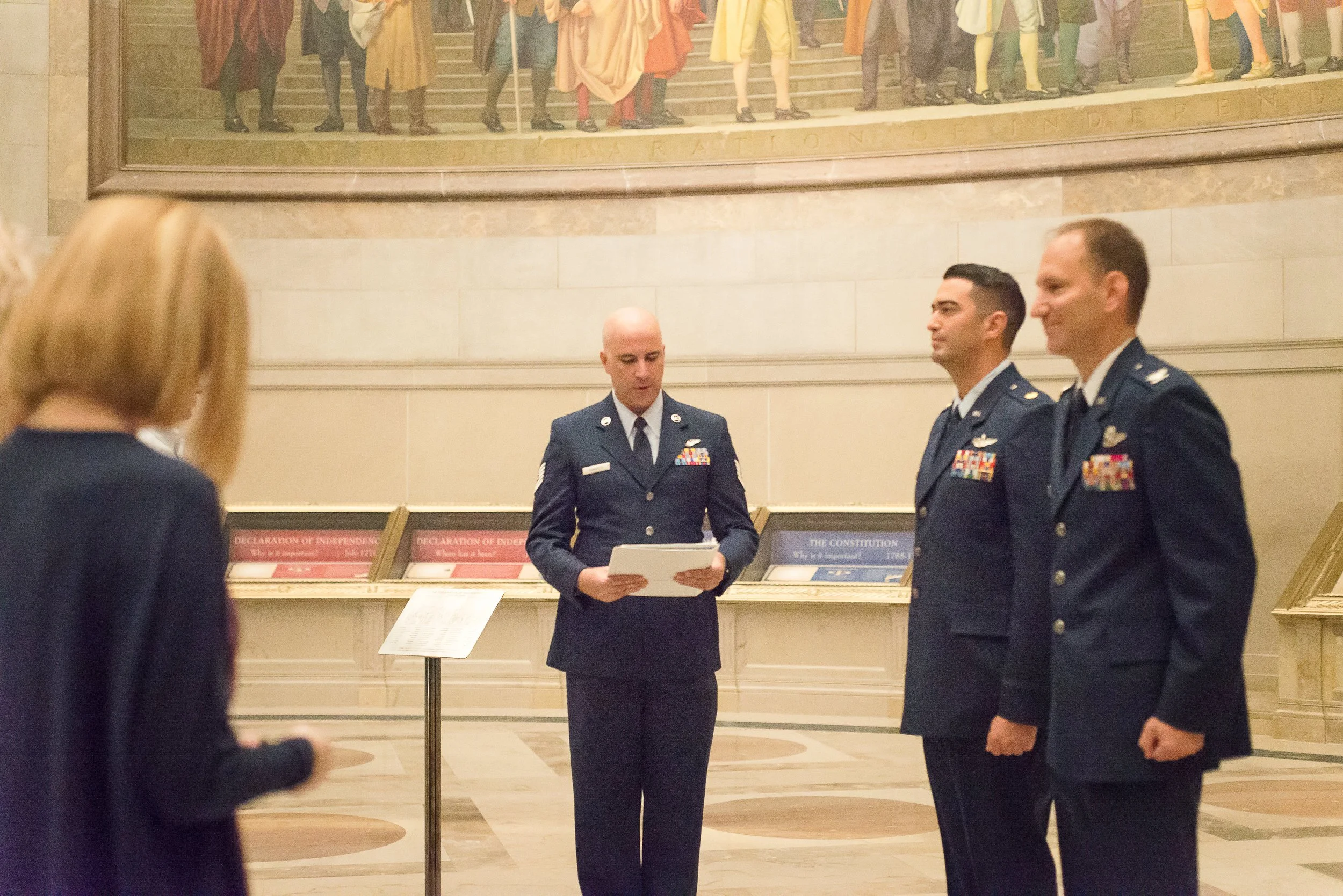 M. Military Promotion Ceremony @ the National Archives | DC MD VA Event ...