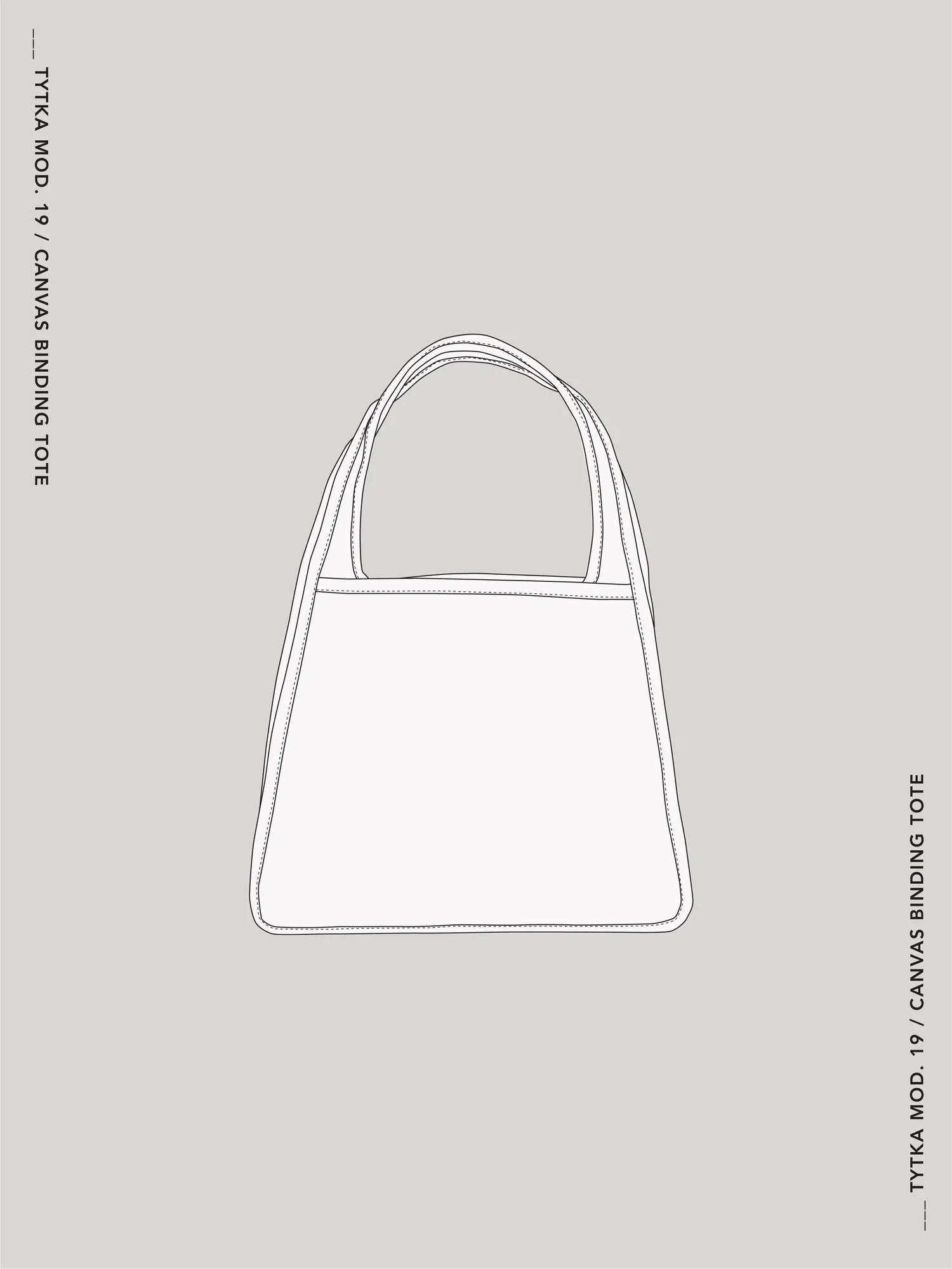 Foldable Tool Bag PDF PATTERN — TYTKA Studio