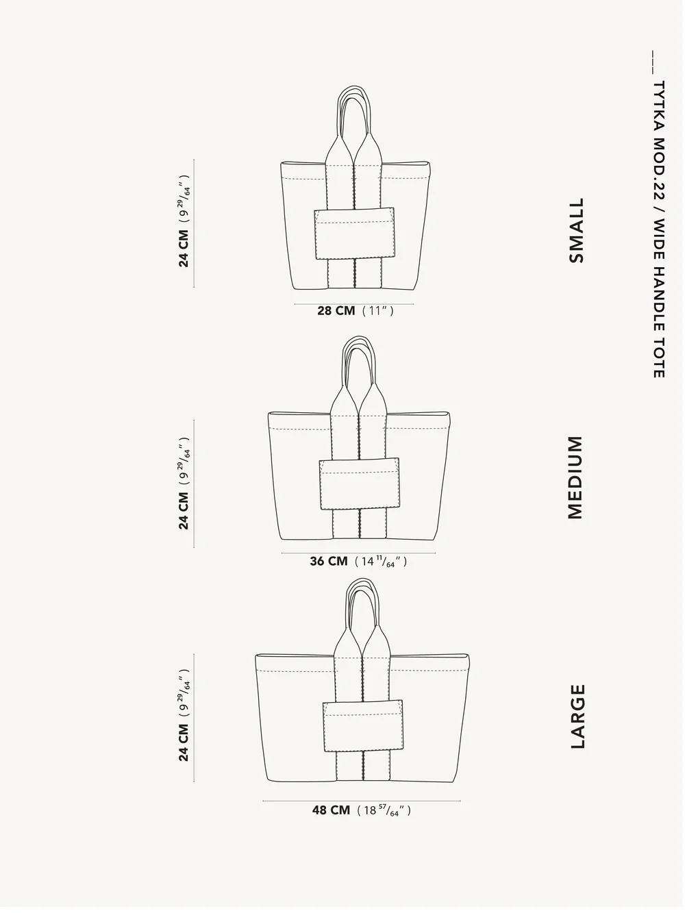Triangle Bag PDF PATTERN — TYTKA Studio