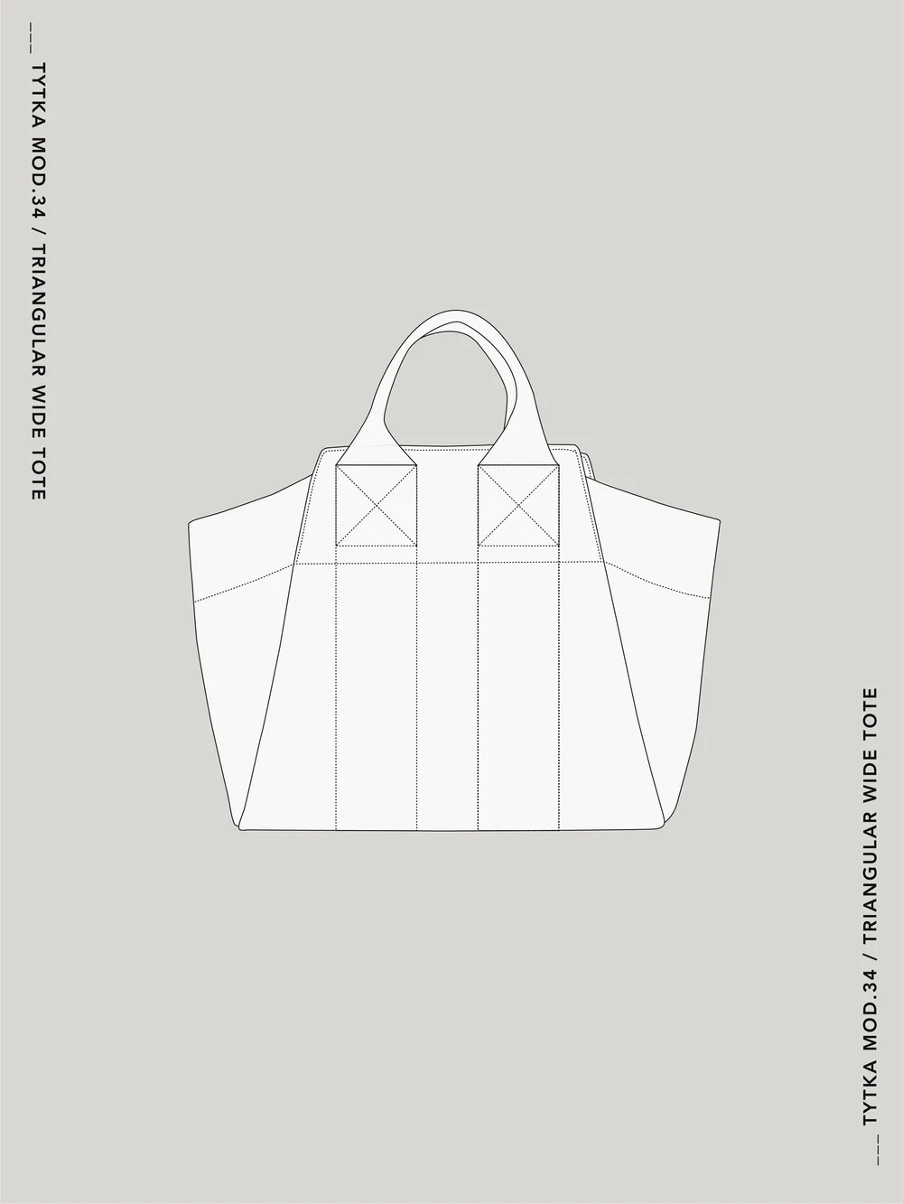 Foldable Tool Bag PDF PATTERN — TYTKA Studio