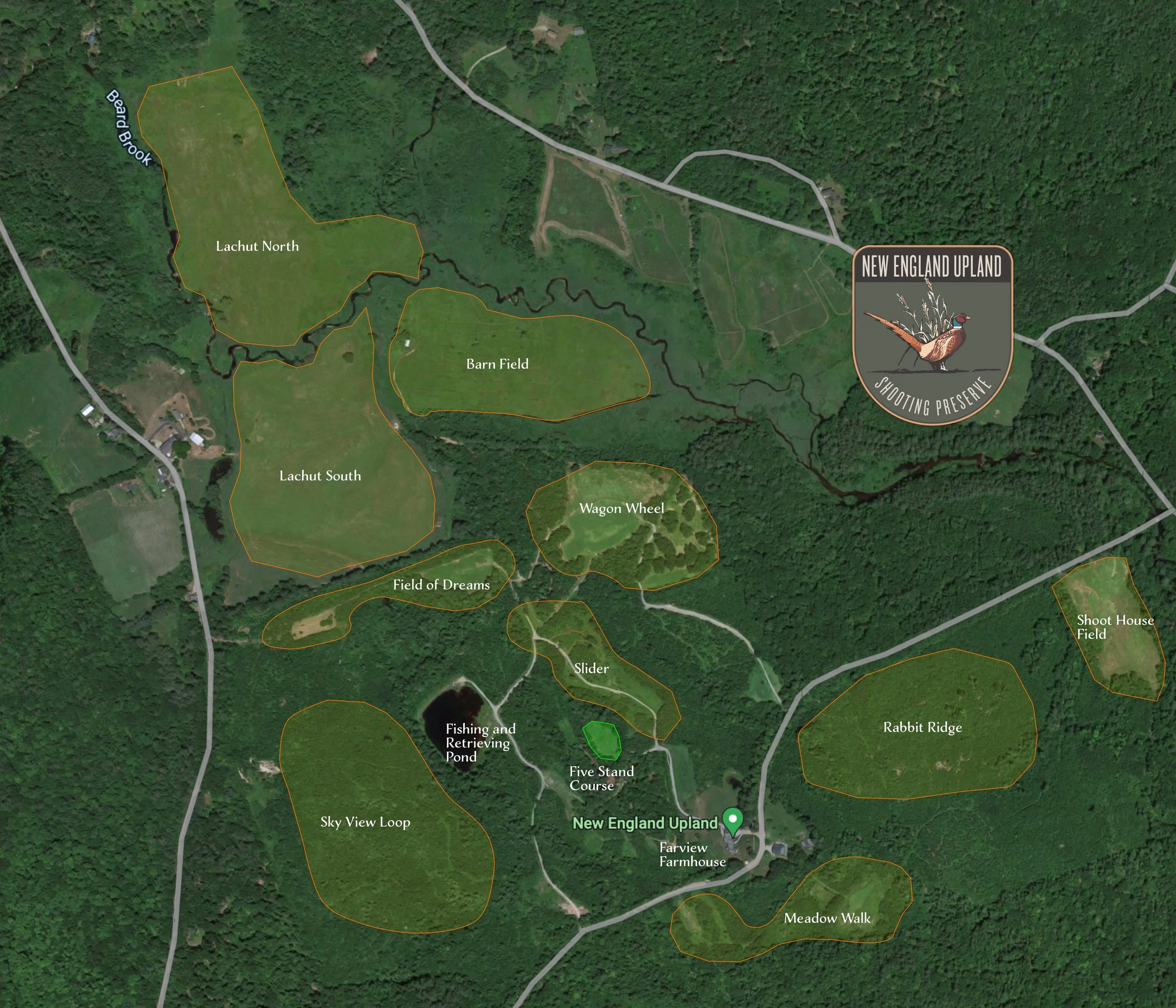 Explore Our Diverse Hunting Fields on over 400 Acres — New England Upland