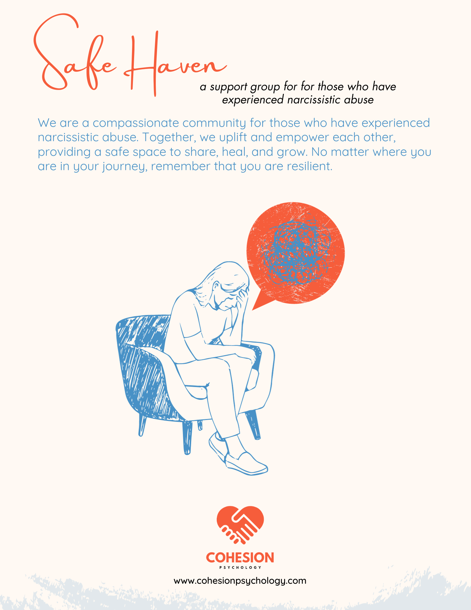 SUPPORT GROUPS — Cohesion Psychology