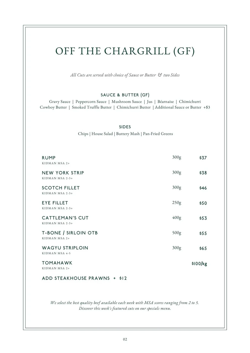 The Railway Hotel Gosford | View our menus — Railway Gosford