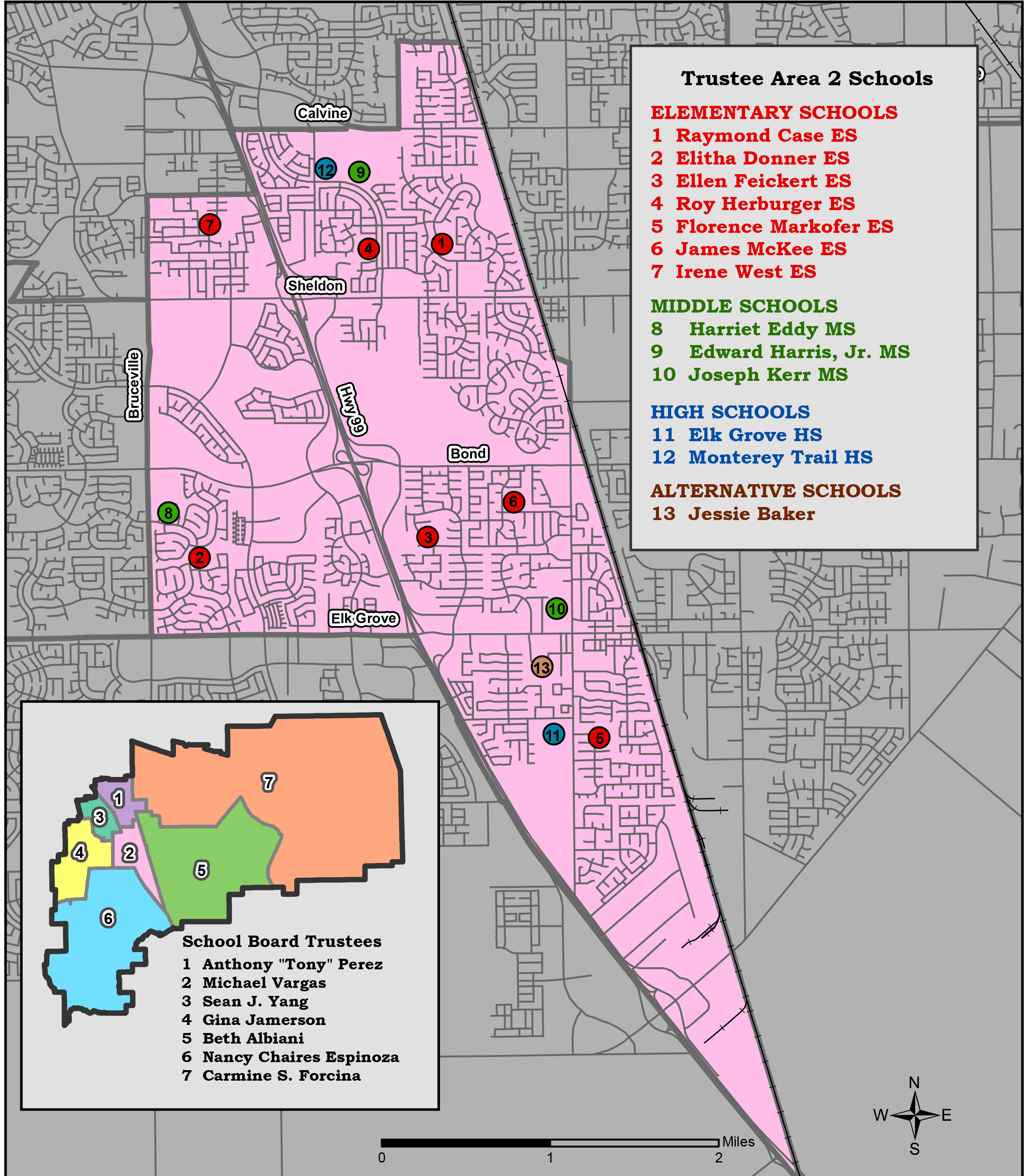 District 2 — EGUSD Trustee Michael Vargas