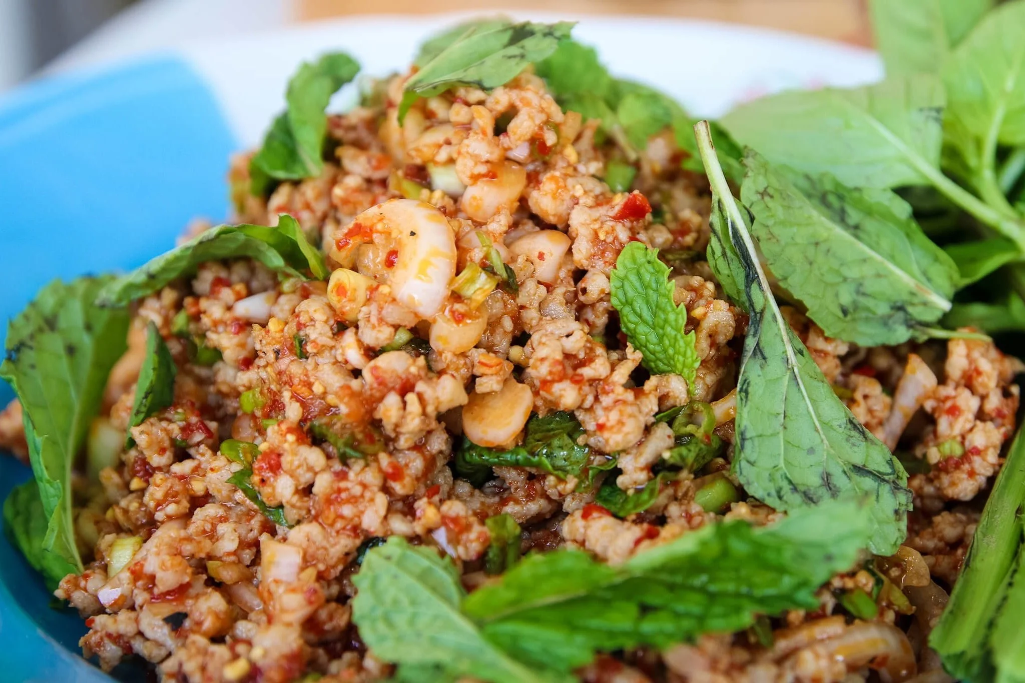 What is Larb? Lao's Famous Spicy and Sour Meat Salad