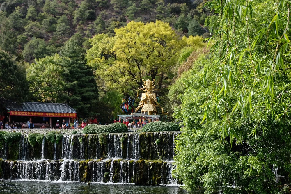 Visiting the Scenic Jade Water Village in Lijiang, Yunnan, China