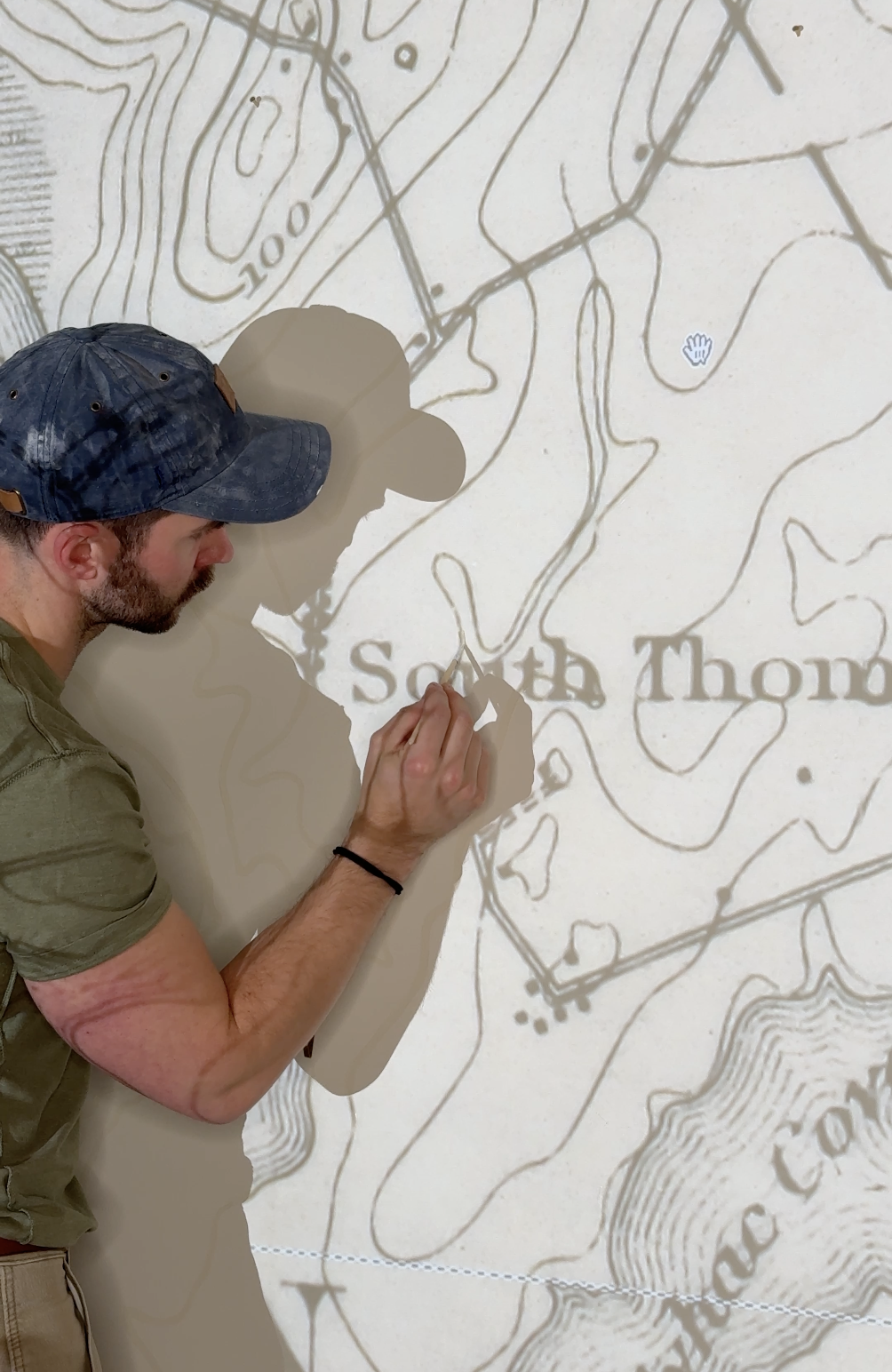 Our DIY Painted Map Wall — Renovation Husbands