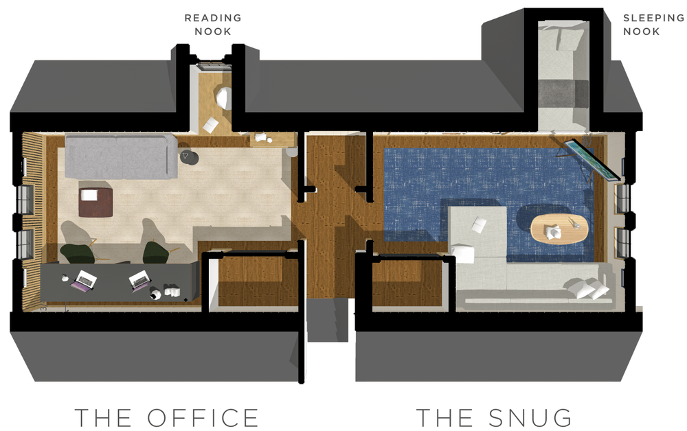 3rd Floor Design Plan — Renovation Husbands